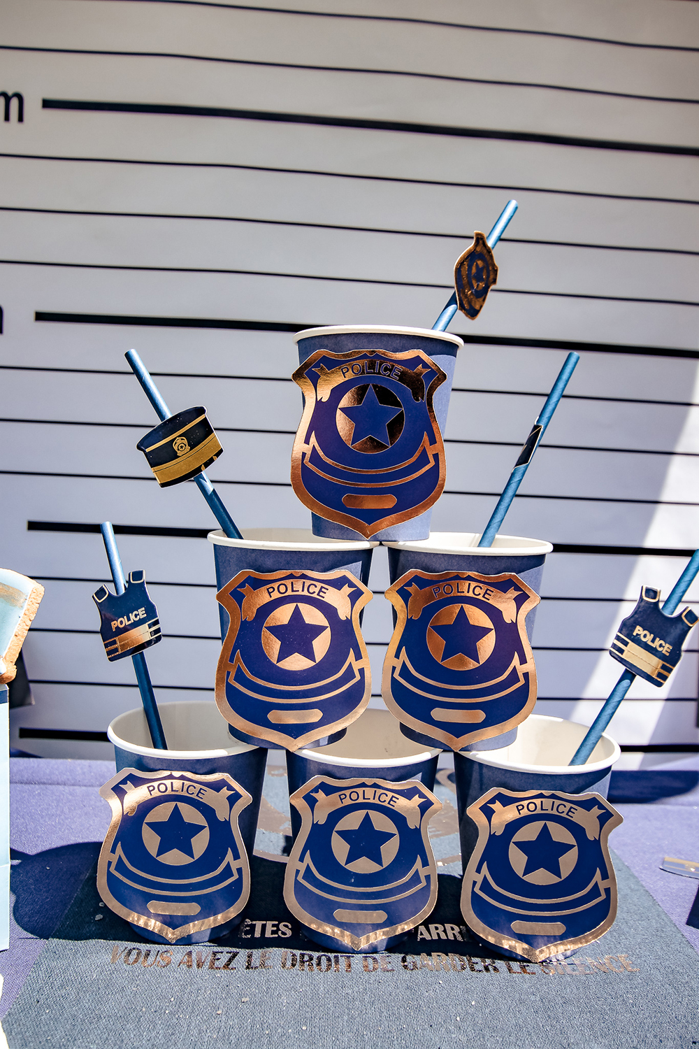 Table enfant Police - Fêter & recevoir