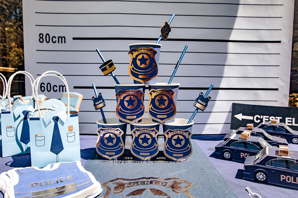 Table enfant Police - Fêter & recevoir