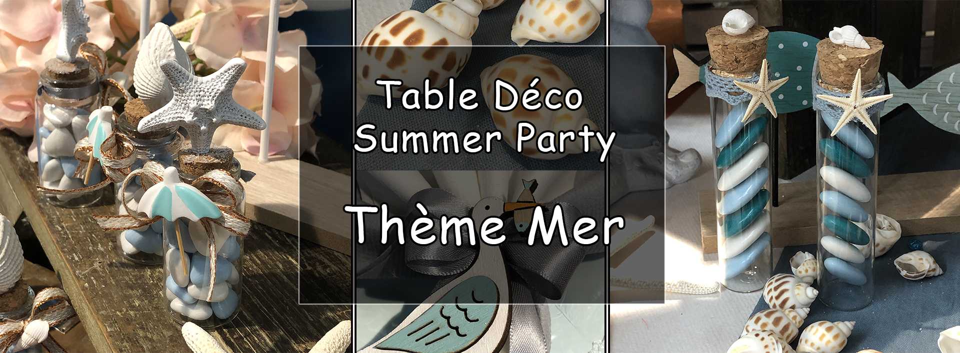 Table Thème Mer - Summer Party - Fêter & recevoir